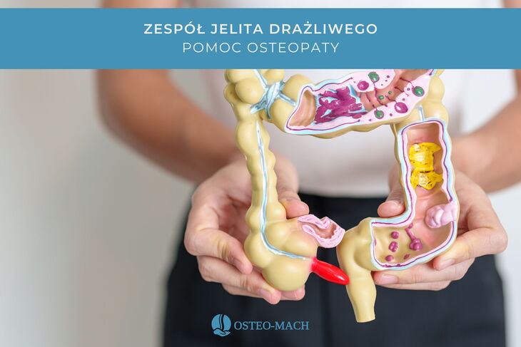 Zespół jelita drażliwego – pomoc osteopaty